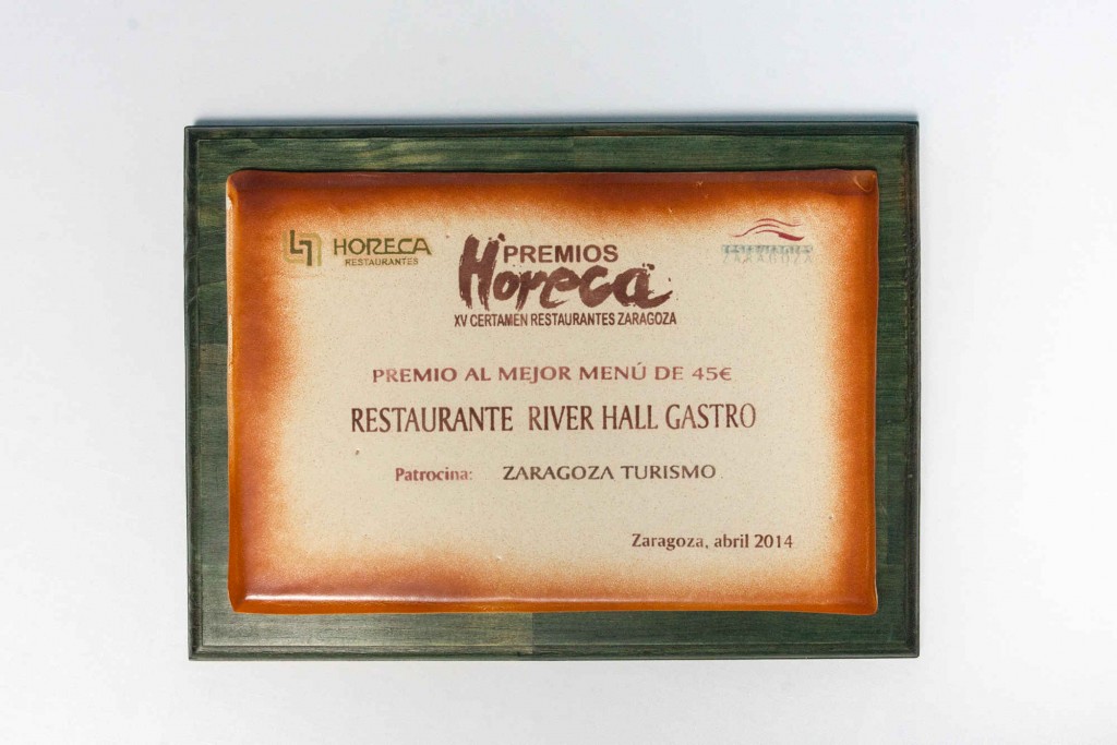 mejor menu horeca 2014 - River Hall Gastro